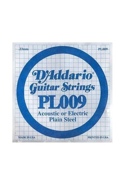 Daddario Elektro Ve Akustik Mi Teli - Pl009 Daddario Elektro Ve Akustik Mi Teli - Pl009