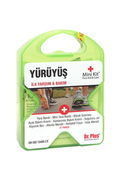 Dr Plus İlk Yardım Çantası Yürüyüş MiniKit Dr Plus İlk Yardım Çantası Yürüyüş MiniKit