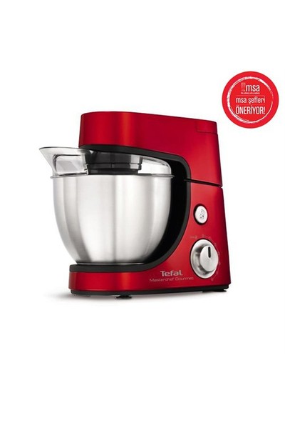 Tefal QB515G38 Masterchef Gourmet Premium Upgrade Karıştırıcı [ Kırmızı ] - 2820515138