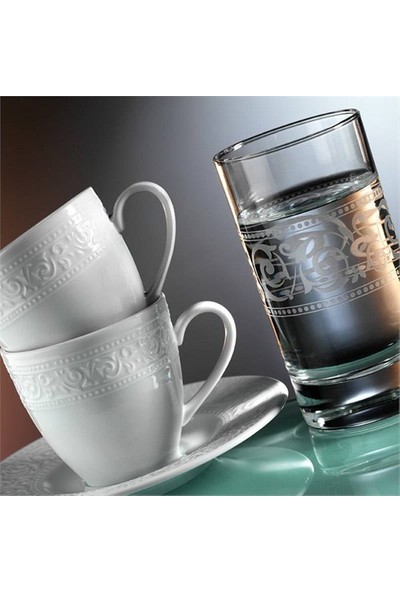 Kütahya Porselen Açelya Kahve Fincan Takımı