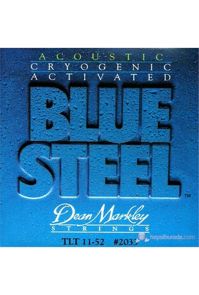 Dean Markley Blue Steel Acoustic - Tlt Akustik Gitar Telleri Dean Markley Blue Steel Acoustic - Tlt Akustik Gitar Telleri