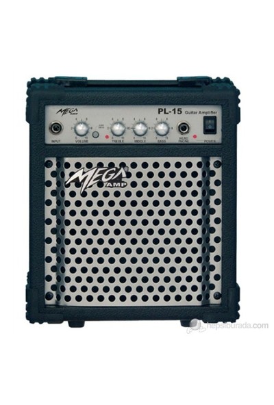 Mega PL15TI Çift Girişli Elektro Gitar Amfi