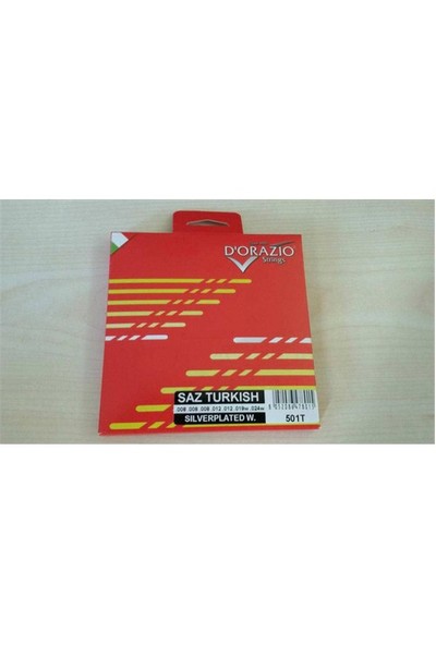 Dorazio 501T Saz Teli (Uzun Sap İçin) - İtalyan Dorazio 501T Saz Teli (Uzun Sap İçin) - İtalyan