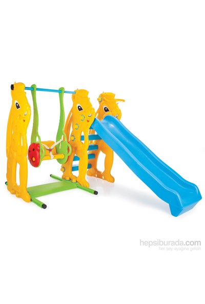 Pilsan Sincap Kaydırak Ve Salıncak Seti Pilsan Sincap Kaydırak Ve Salıncak Seti