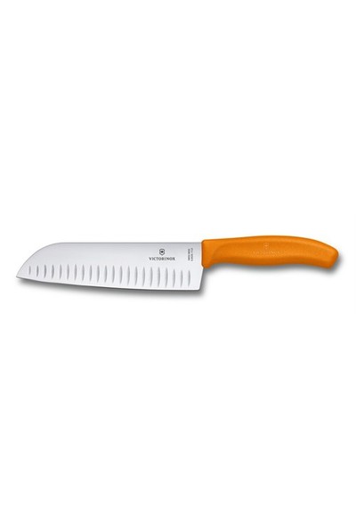 Victorinox 17Cm Santoku Bıçağı - Blisterli - Turuncu Victorinox 17Cm Santoku Bıçağı - Blisterli - Turuncu