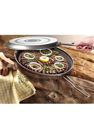 Cem Pratiko İkiz Börek/Balık Tavası 32 Cm Cem Pratiko İkiz Börek/Balık Tavası 32 Cm