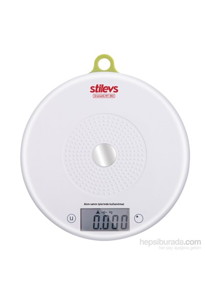 Stilevs Gramatik Mt-882 Mutfak Terazisi - Yeşil