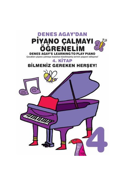İmecemuzik Denes Agay - Piyano Çalmayı Öğrenelim 4 İmecemuzik Denes Agay - Piyano Çalmayı Öğrenelim 4