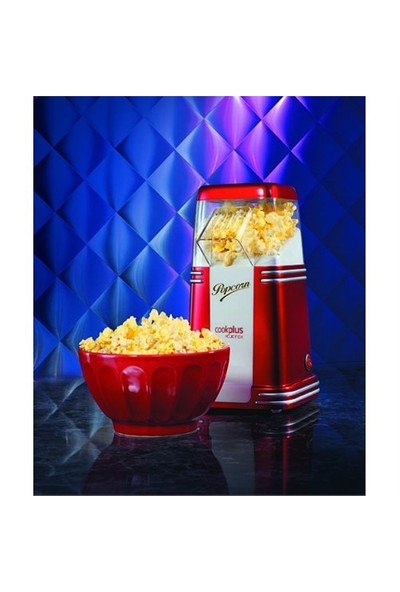 Cookplus Retro Popcorn Rhp 310 Mısır Patlatma Makinesi Cookplus Retro Popcorn Rhp 310 Mısır Patlatma Makinesi