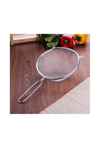 LoveQ Metal Tek Saplı Süzgeç 18Cm