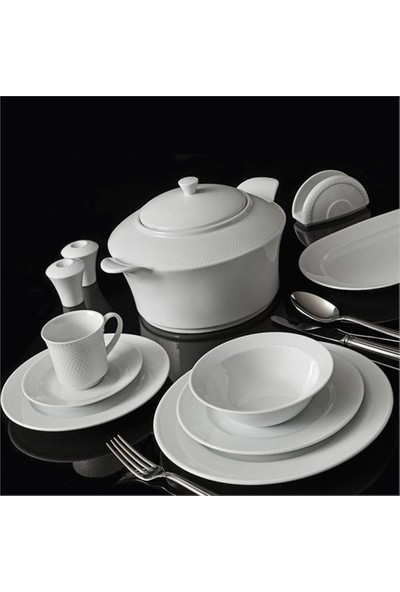 Kütahya Porselen Zümrüt 83 Parça Yemek Takımı