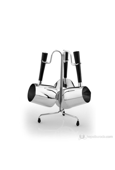 Aryıldız Roma Siyah Cezve Takım