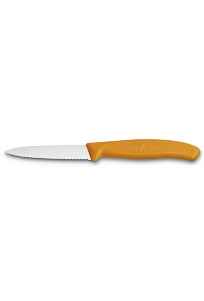 Victorinox 8Cm Soyma Bıçağı (Testere Ağızlı) - Turuncu Victorinox 8Cm Soyma Bıçağı (Testere Ağızlı) - Turuncu
