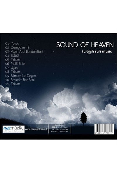 Sound Of Heaven - Turkish Sufi Music (CD) Sound Of Heaven - Turkish Sufi Music (CD)