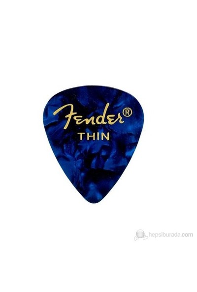 Fender 351 Shape Premium Picks, Thin, 12 Pack, Blu Fender 351 Shape Premium Picks, Thin, 12 Pack, Blu
