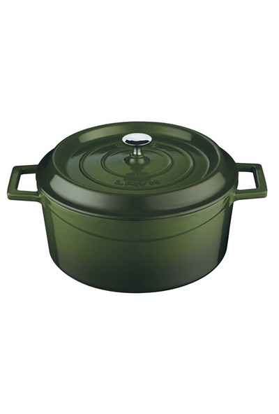 Lava Yuvarlak Tencere - Çap(Ø)24 cm. Yeşil Lava Yuvarlak Tencere - Çap(Ø)24 cm. Yeşil