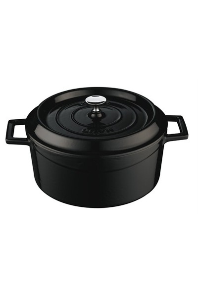 Lava Yuvarlak Tencere - Çap(Ø)24 cm. Siyah