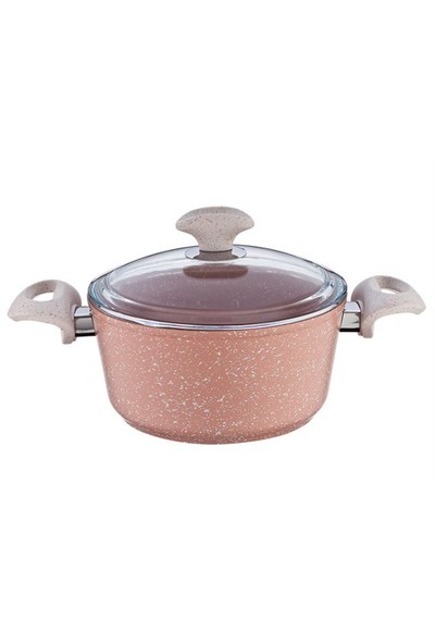 Falez Pinky Granit Derin Tencere 24 cm Falez Pinky Granit Derin Tencere 24 cm