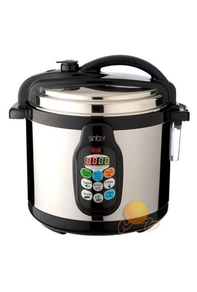 Sinbo Sco-5005 Elektrikli Düdüklü Tencere (7 Lt.)-Türkçe Menü