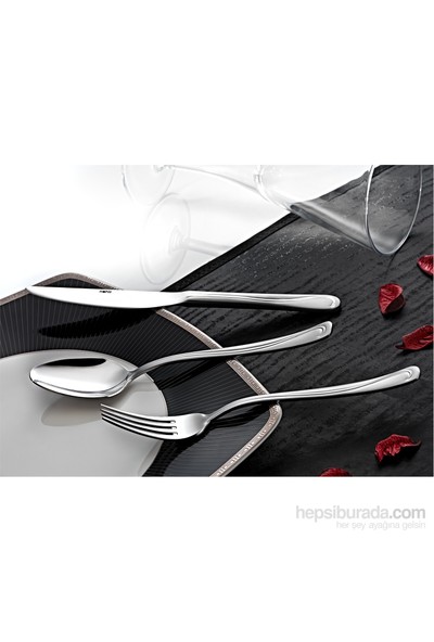 Nehir Nergis Sade 12 Li Yemek Kaşık