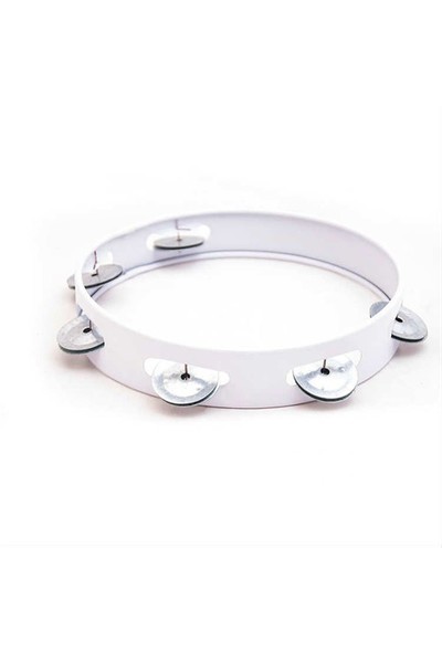 Zilli Metal Tef - Beyaz Zilli Metal Tef - Beyaz