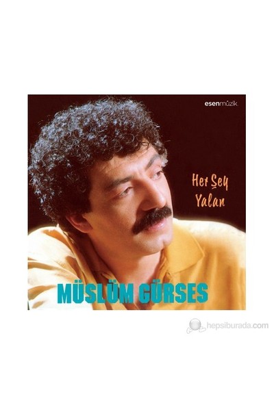 Müslüm Gürses - Her Şey Yalan (CD) Müslüm Gürses - Her Şey Yalan (CD)