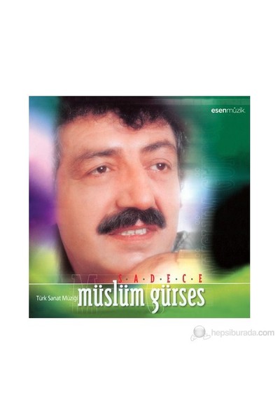 Müslüm Gürses - Sadece (CD) Müslüm Gürses - Sadece (CD)