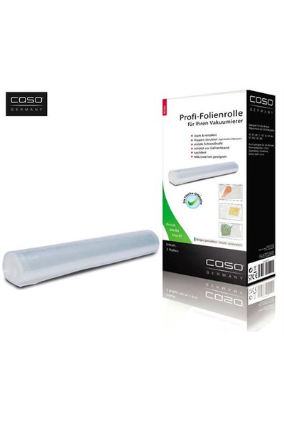 Caso 1221 Vakumlama Poşeti (Rulo - 20 Cm X 600 Cm) Caso 1221 Vakumlama Poşeti (Rulo - 20 Cm X 600 Cm)