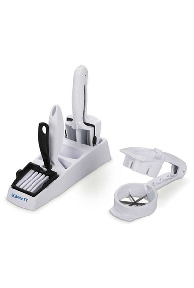 Scarlett Ndc-600 Pratik Dilimleyici Ve Doğrayıcı Scarlett Ndc-600 Pratik Dilimleyici Ve Doğrayıcı