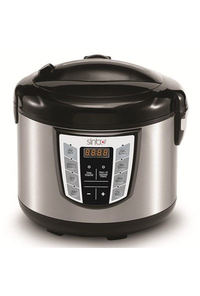 Sinbo SCO-5037 8 Programlı Buharlı Pişirici - Pilav, Yoğurt, Çorba