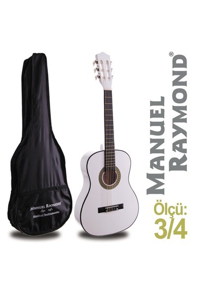 Manuel Raymond MRC87WH Junior Klasik Gitar