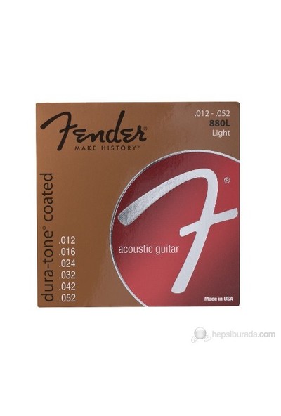 Fender Dura-Tone Coated, 80/20 Acoustic Guitar Str