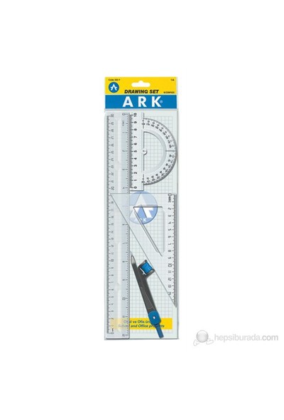 Ark Çizim Seti 30 cm Cetvelli 4 parça Ark Çizim Seti 30 cm Cetvelli 4 parça