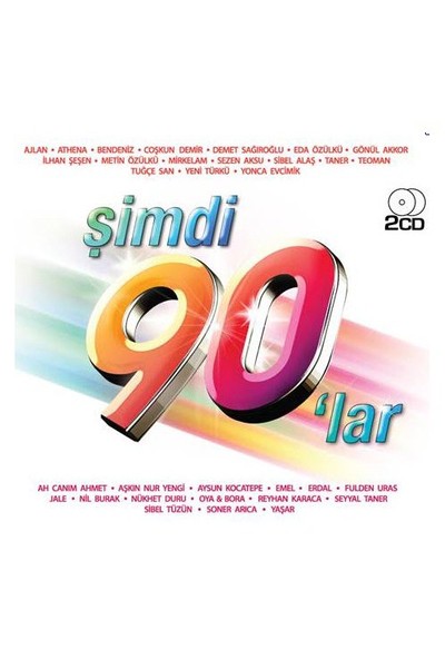 Various Artists - Şimdi 90'lar (2 CD) Various Artists - Şimdi 90'lar (2 CD)