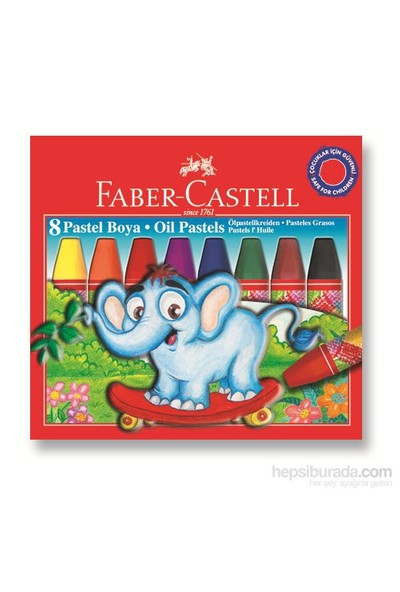 Faber-Castell Redline Karton Kutu Pastel Boya 8 Renk (5282125308) Faber-Castell Redline Karton Kutu Pastel Boya 8 Renk (5282125308)