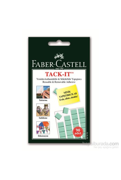 Faber-Castell Tack-it Yeşil 50 gr (5130187091)