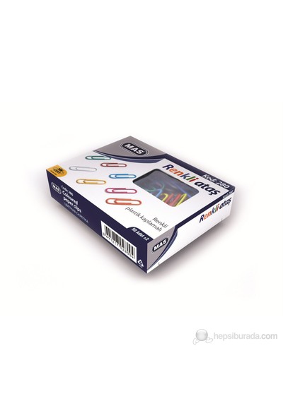 Mas 280 Renkli Ataş (PVC Kaplı 28mm) Mas 280 Renkli Ataş (PVC Kaplı 28mm)