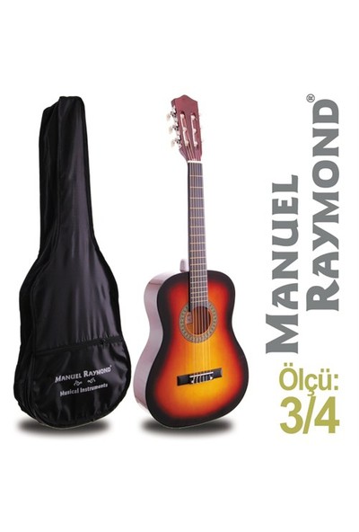 Manuel Raymond MRC87SB Junior Klasik Gitar (Kılıf Hediyeli)