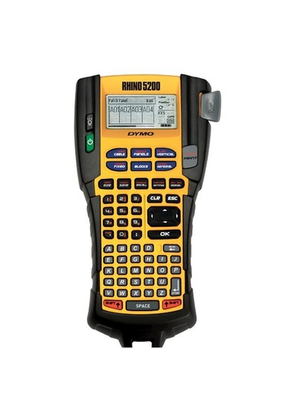 Dymo Etiket Mak. Rhinopro 5200 Endüst. S0841470 Dymo Etiket Mak. Rhinopro 5200 Endüst. S0841470