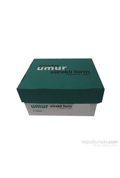 Umur Sürekli Form 11X24 70 Gr 1/N 2000'Li Umur Sürekli Form 11X24 70 Gr 1/N 2000'Li