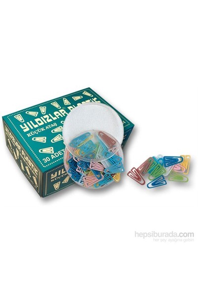 Yıldızlar Kod:034 Plastik Ataç Küçük