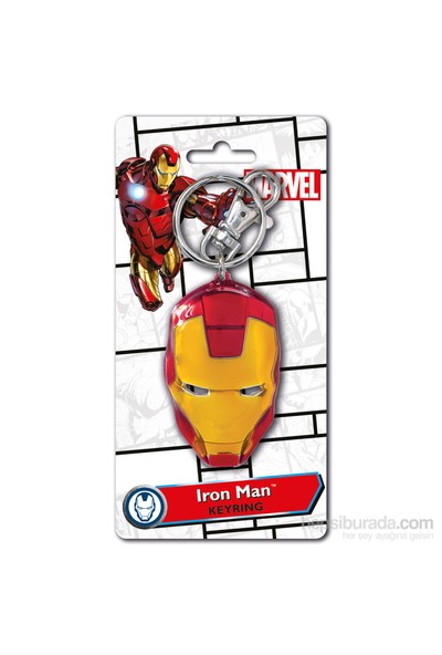 Iron Man Kask (Renkli) Anahtarlık Iron Man Kask (Renkli) Anahtarlık