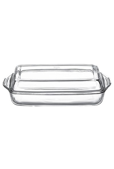 Paşabahçe Borcam Kapaklı Dikdörtgen Tencere Paşabahçe Borcam Kapaklı Dikdörtgen Tencere