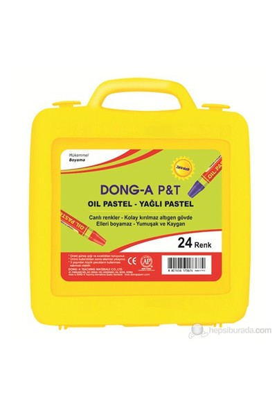 Dong-A 24 Renk Pastel Boya (Plastik Çantalı) Dong-A 24 Renk Pastel Boya (Plastik Çantalı)