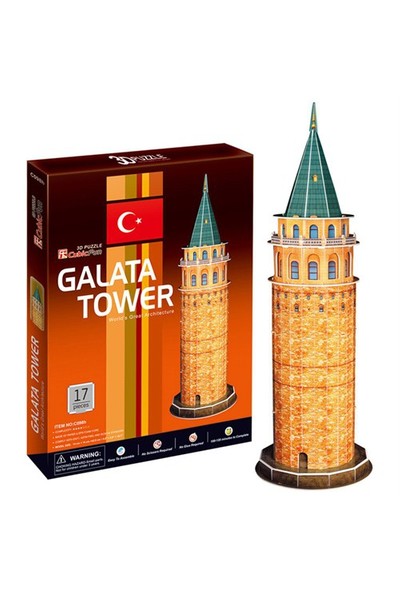 Cubic Fun Puzzle Galata Kulesi (3 Boyutlu) Cubic Fun Puzzle Galata Kulesi (3 Boyutlu)