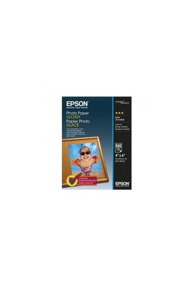 Epson Glossy Photo Paper 10X15 200Gr (500Lü)