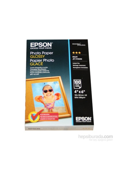 Epson Glossy Photo Paper 10X15 200Gr (100Lü)