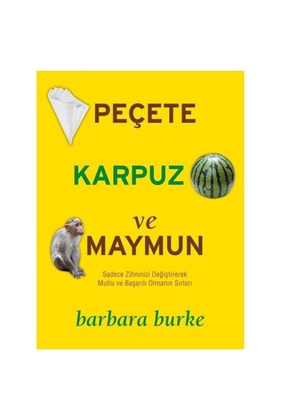 Peçete, Karpuz Ve Maymun-Barbara Burke Peçete, Karpuz Ve Maymun-Barbara Burke