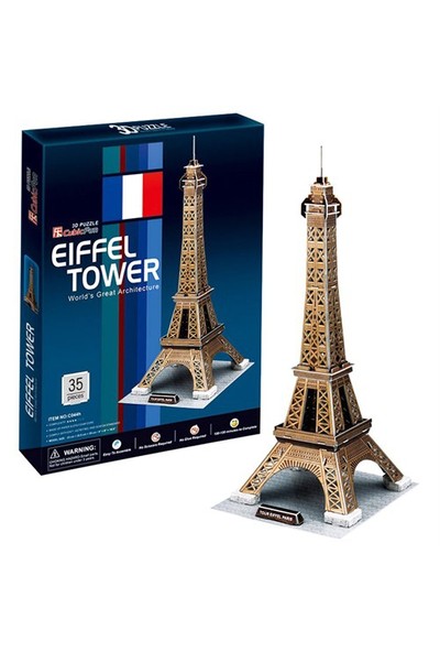 Cubic Fun Puzzle Eiffel Kulesi (3 Boyutlu) Cubic Fun Puzzle Eiffel Kulesi (3 Boyutlu)