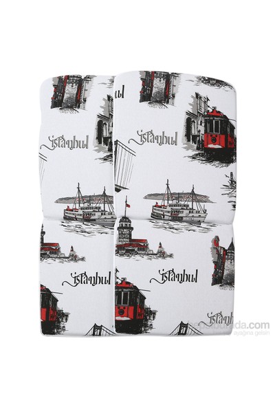 Delüks Midium 2'Li Minder İstanbul 4191